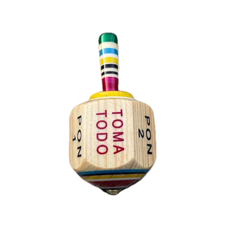 Toma Todo Pirinola – Mexican Fiesta Spinning Top Party Game - Etsy