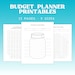 Budget Planner Printables, Savings Tracker Printable, Money Saving ...