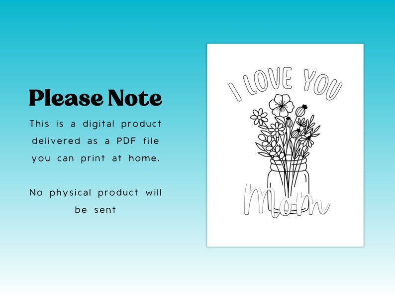 Mother's Day Coloring Sheet, Mother's Day Questionnaire, All About Mom ...