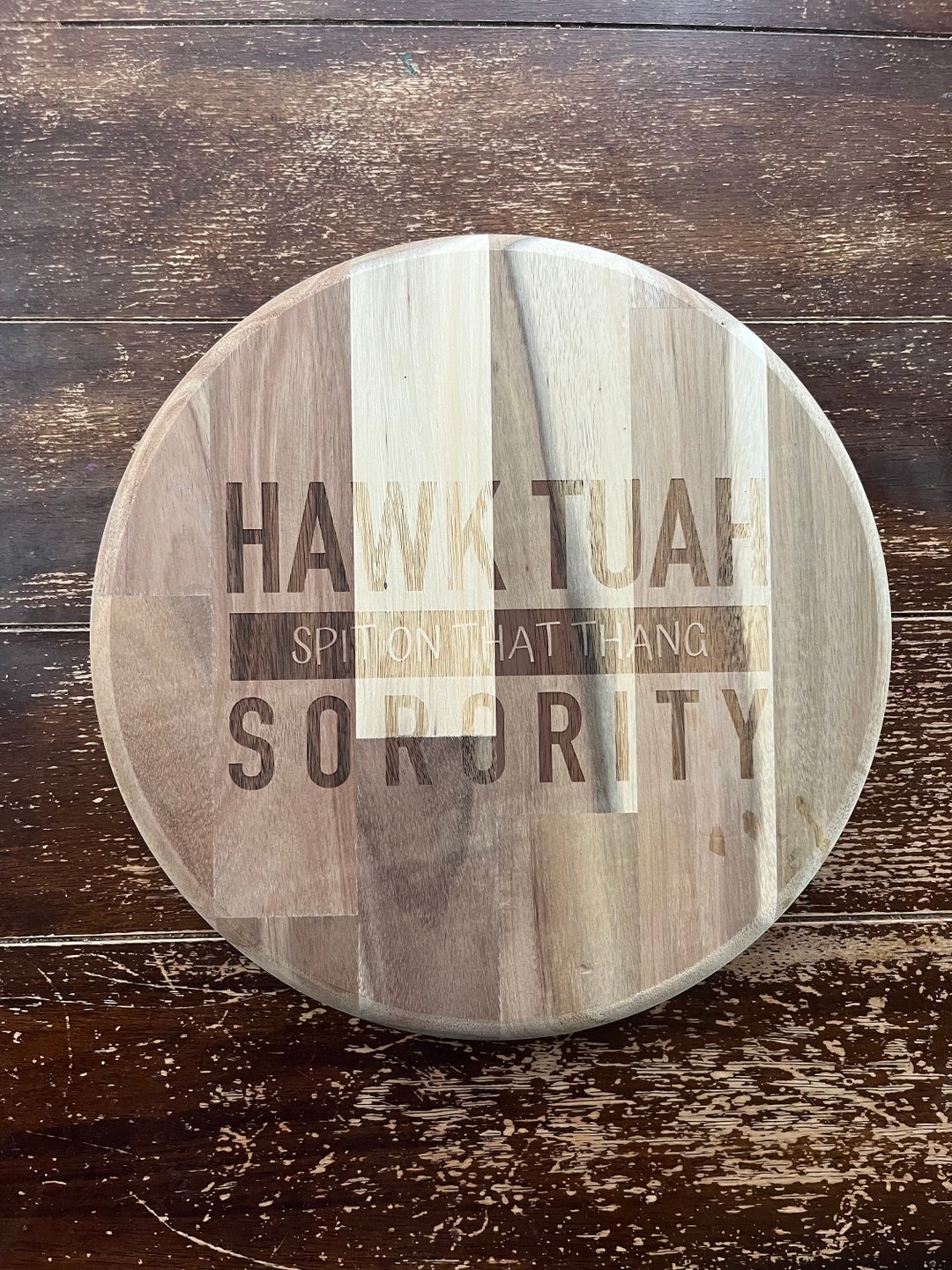 HAWK TUAH Charcuterie Board - Etsy