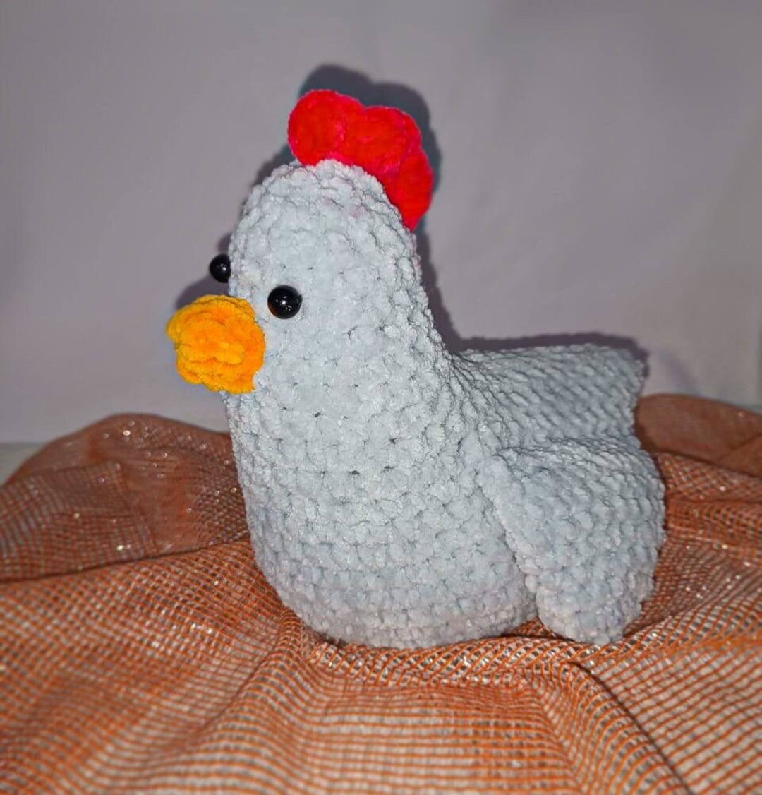 Crochet Pattern "chicken", Pattern "chicken" in PDF Format, Digital ...