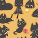 Potato Cat Sticker Sheet - Etsy