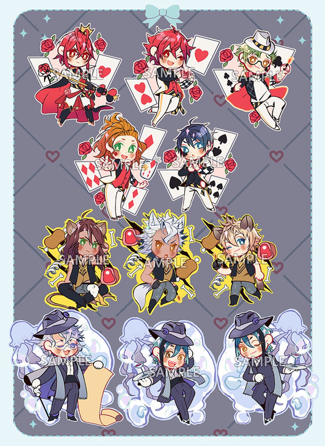 Twisted Wonderland Charm - Etsy