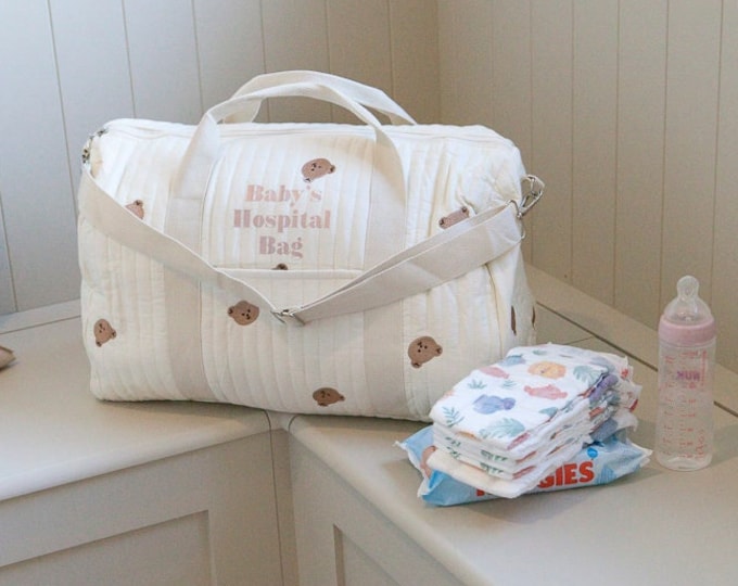 Baby Hospital Bag Newborn Hospital Bag Mama and Baby Bag Hospital ...