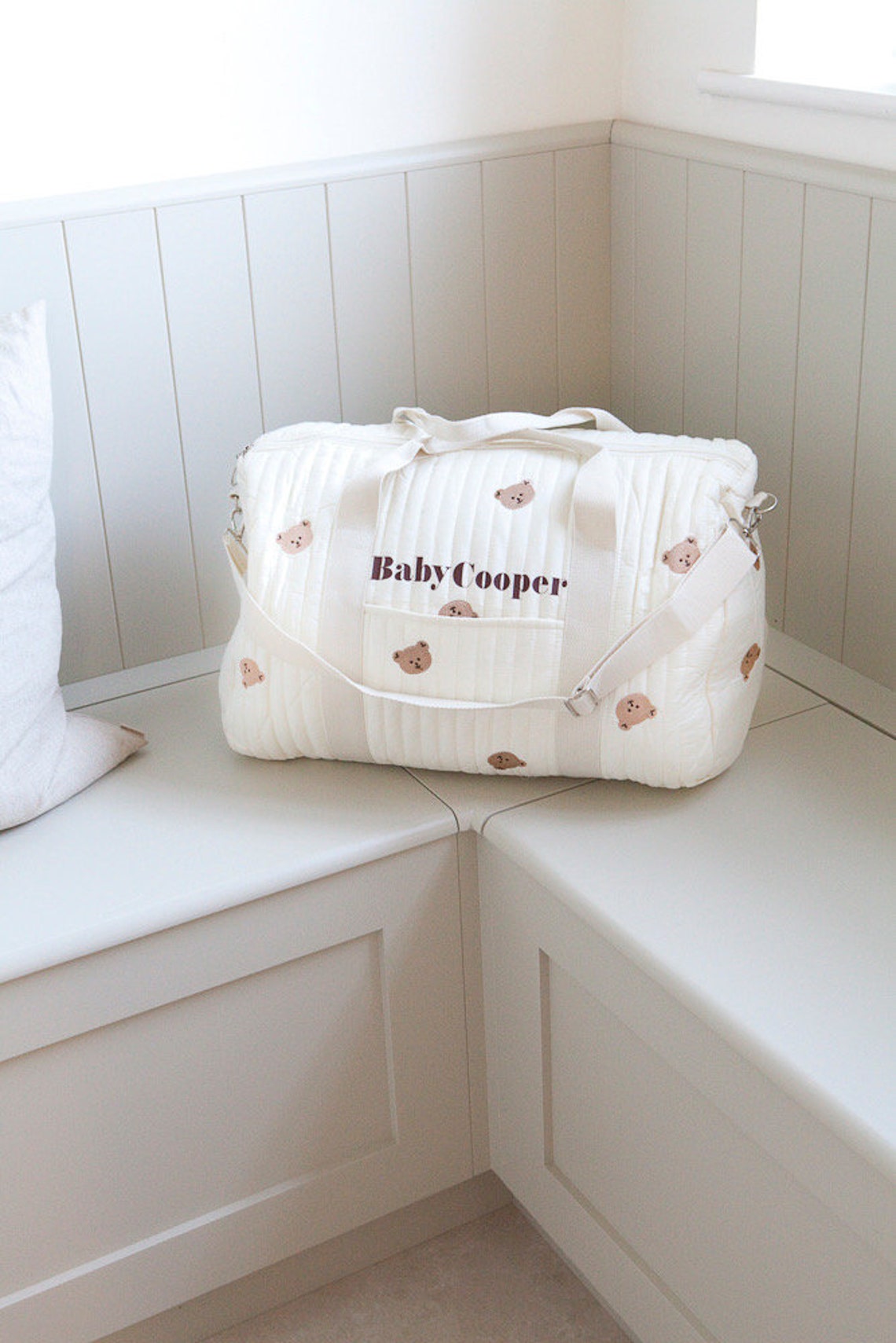 Matching Mama & Baby Bag | Newborn Hospital Organiser | Nursery Bag ...