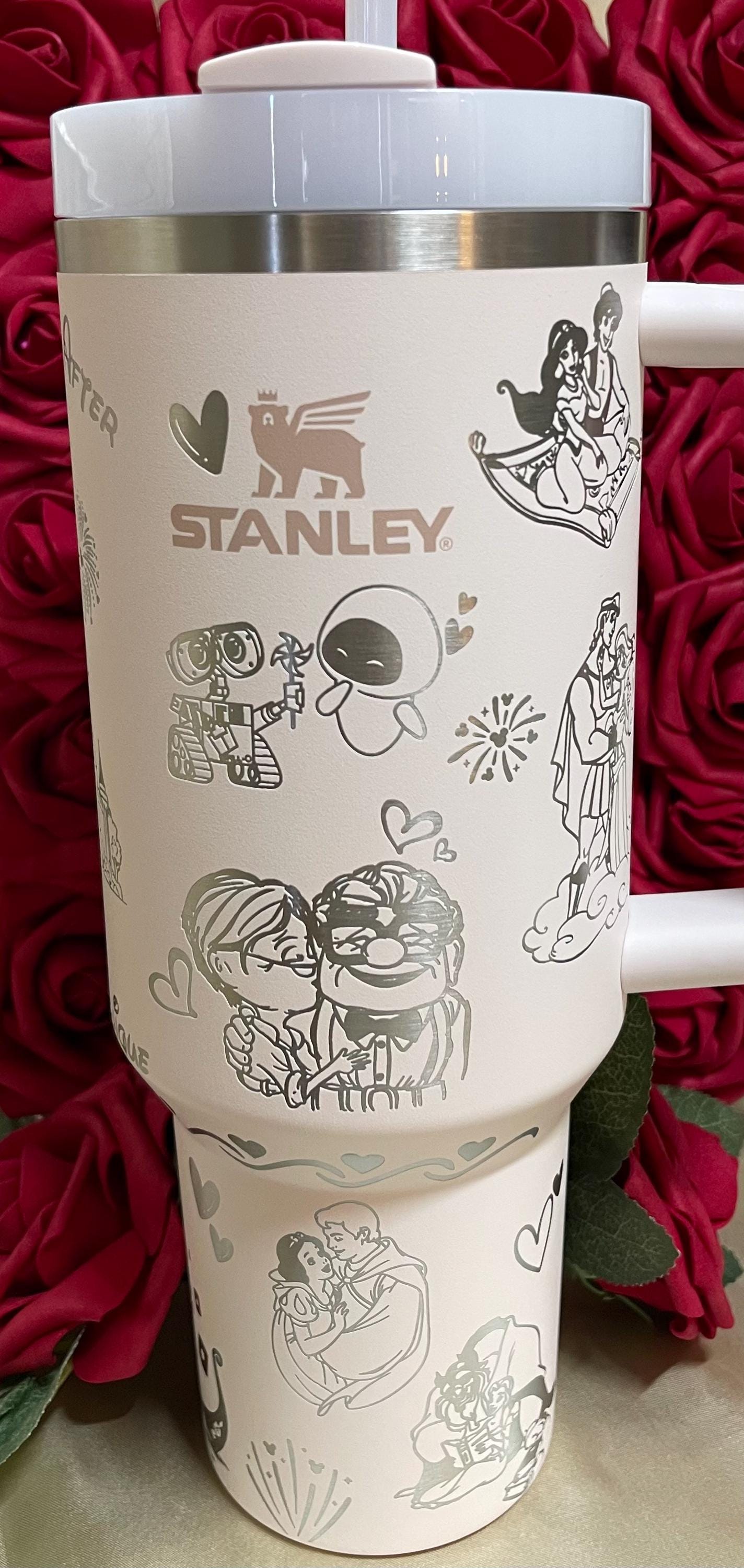 Disney's Magic Castle/disney Couples Inspired Custom Stanley~40oz ...