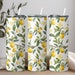 Lemon Tumbler Summer Lemon Tree Skinny Tumbler Gift for Friend Lemon ...