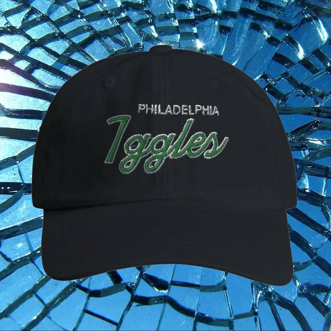 Philadelphia Iggles Throwback Adult Low-profile Cotton Twill Dad Cap ...
