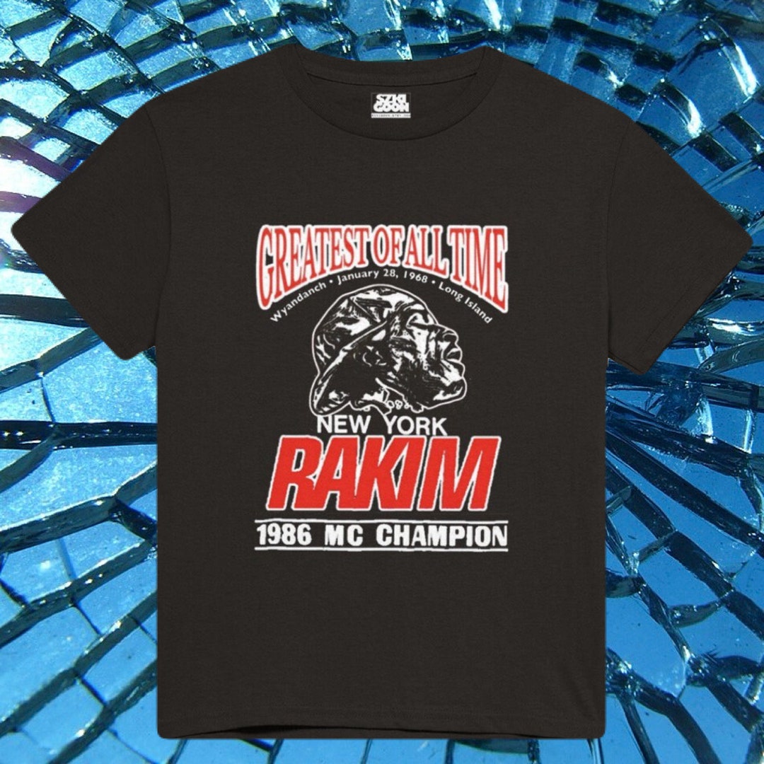 Rakim - MC Champion - Heavyweight Unisex Crewneck T-shirt - Etsy