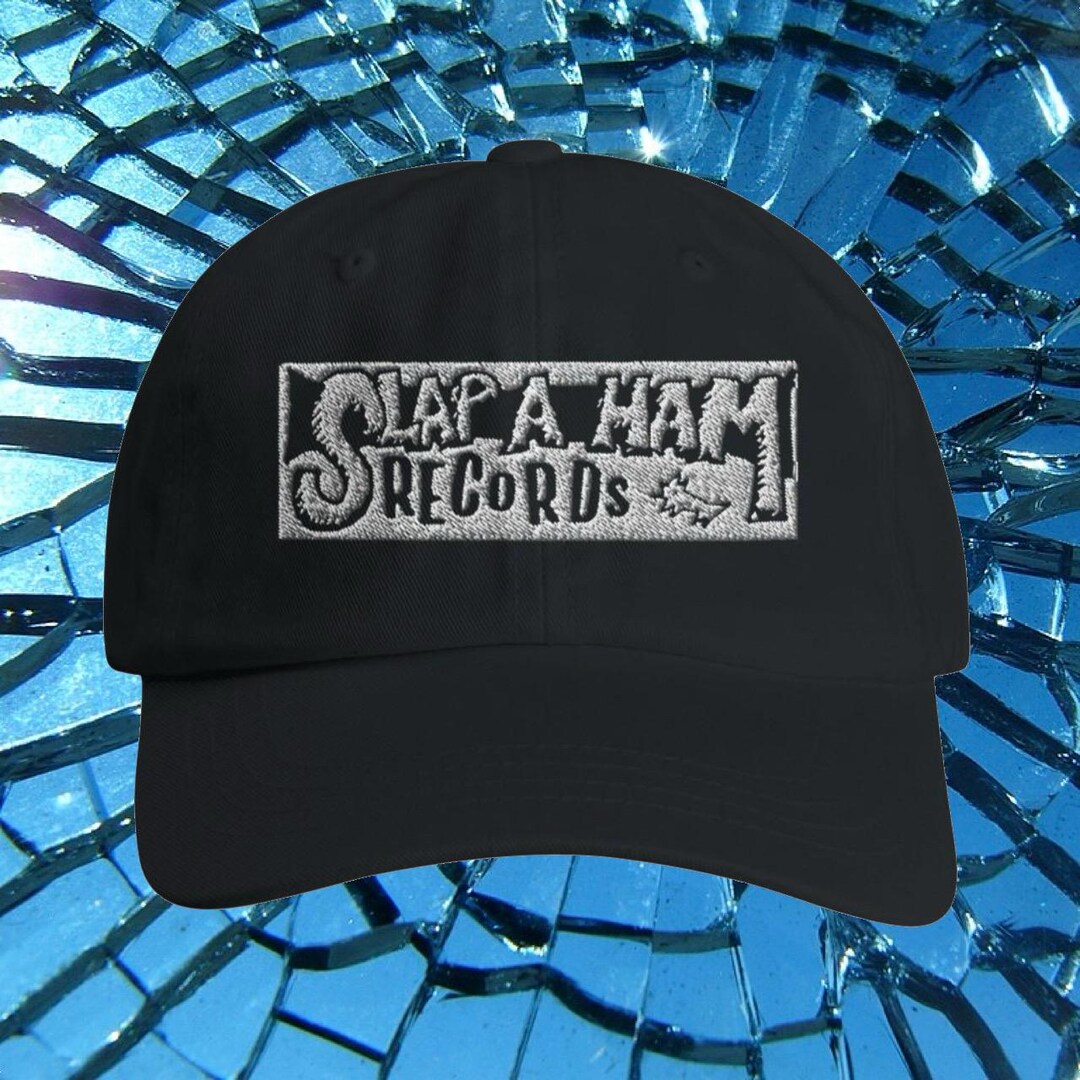 Slap a Ham Records Hat- Adult Low-profile Cotton Twill Dad Cap ...