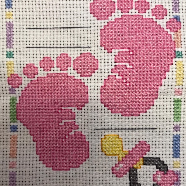 Completed Cross Stitch - Etsy