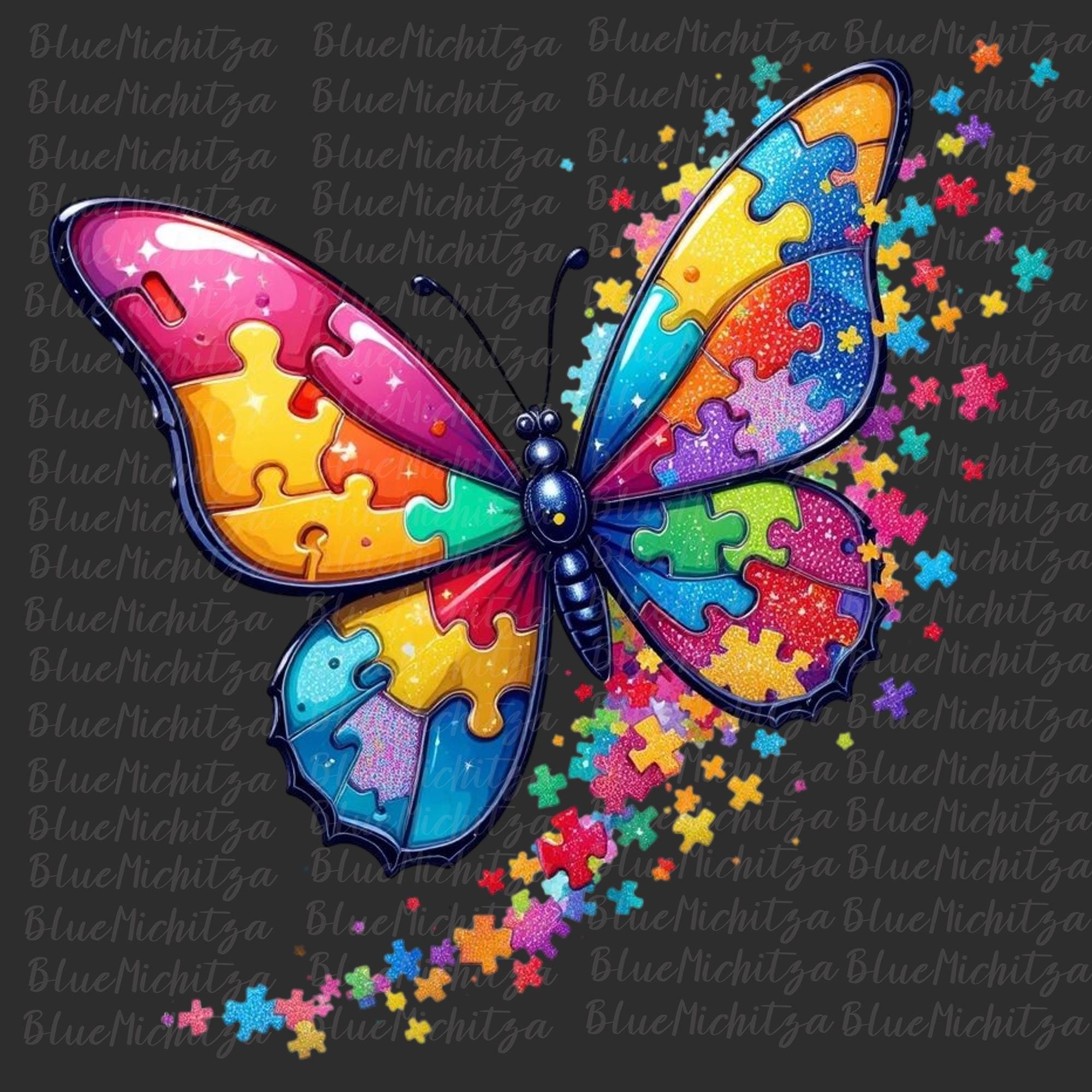 Trendy Autism Butterfly Png, Autism Butterfly Png, Autism Png ...