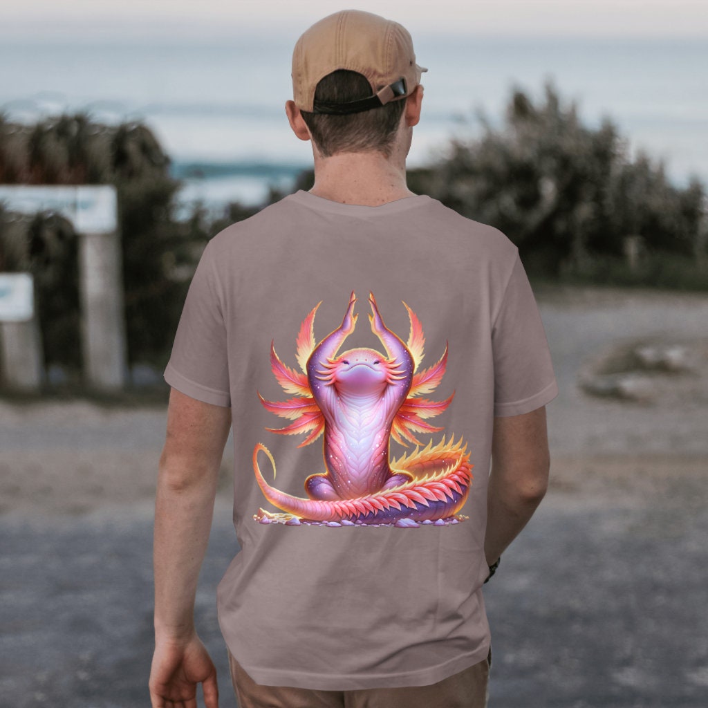 Axolotl Yoga Pose PNG for Shirts, Transparent Clipart, High-quality, HD ...