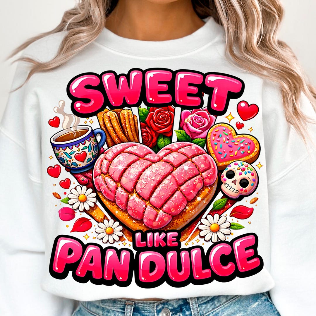 Mexican Valentine Sweet Like Pan Dulce Png, Valentine Png, Latina Png ...