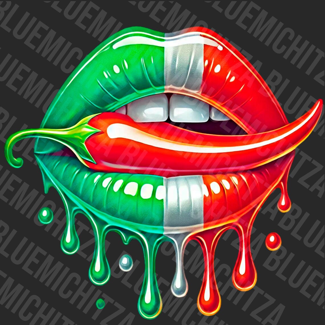 Spicy Mexican Lips Png, Viva Mexico Png, Mexican Independence Day Png ...