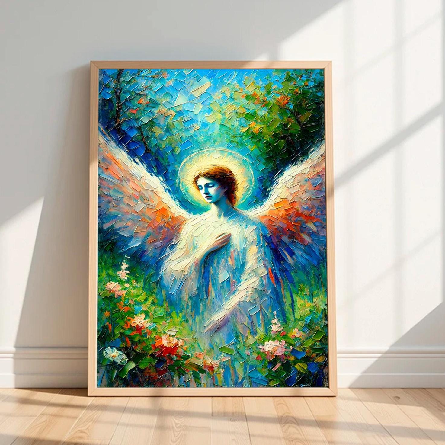 Archangel Raguel Art - Angel of Justice, Divine Guardian, Celestial ...