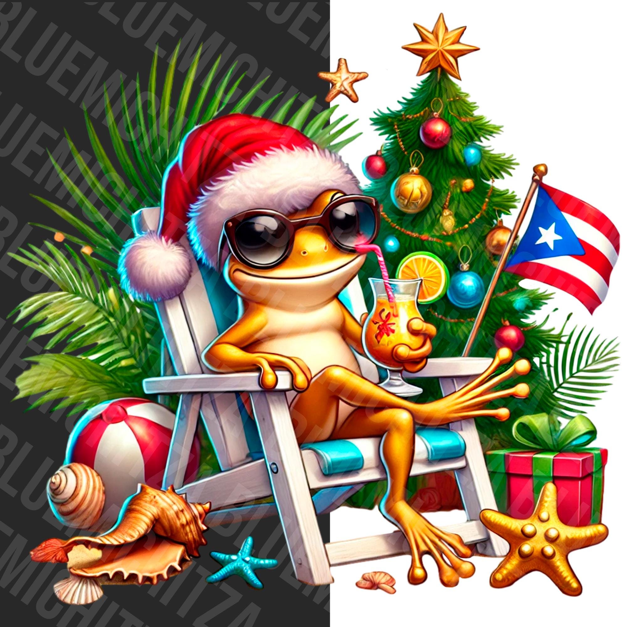 Puerto Rico Christmas PNG Puerto Rico Christmas Tshirt PNG Navidad ...