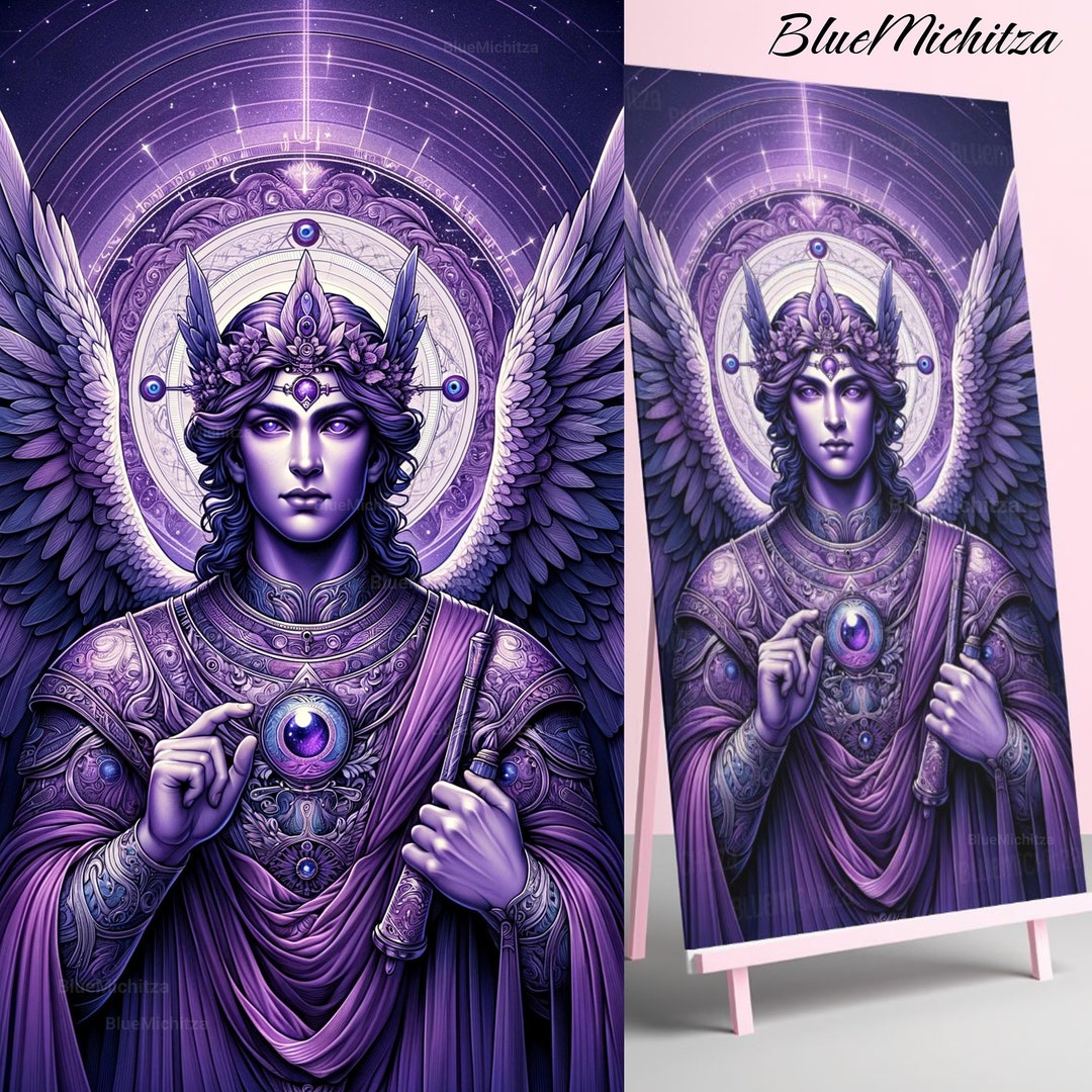 Archangel Metatron Digital Wall Art, Digital Download, Different Sizes ...