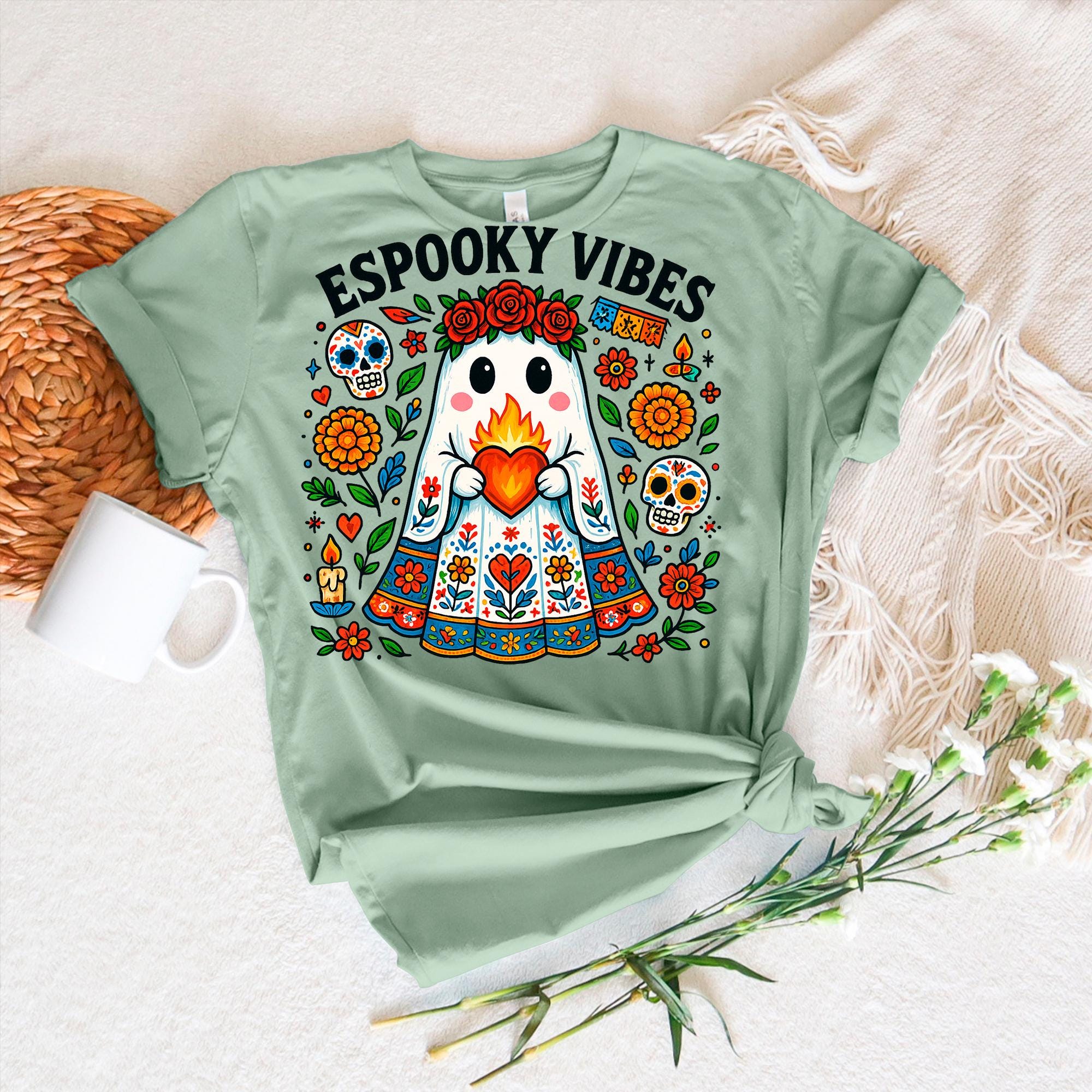 Mexicanvibes Ghost PNG Halloween Spanish Ghost PNG Day of the Dead ...