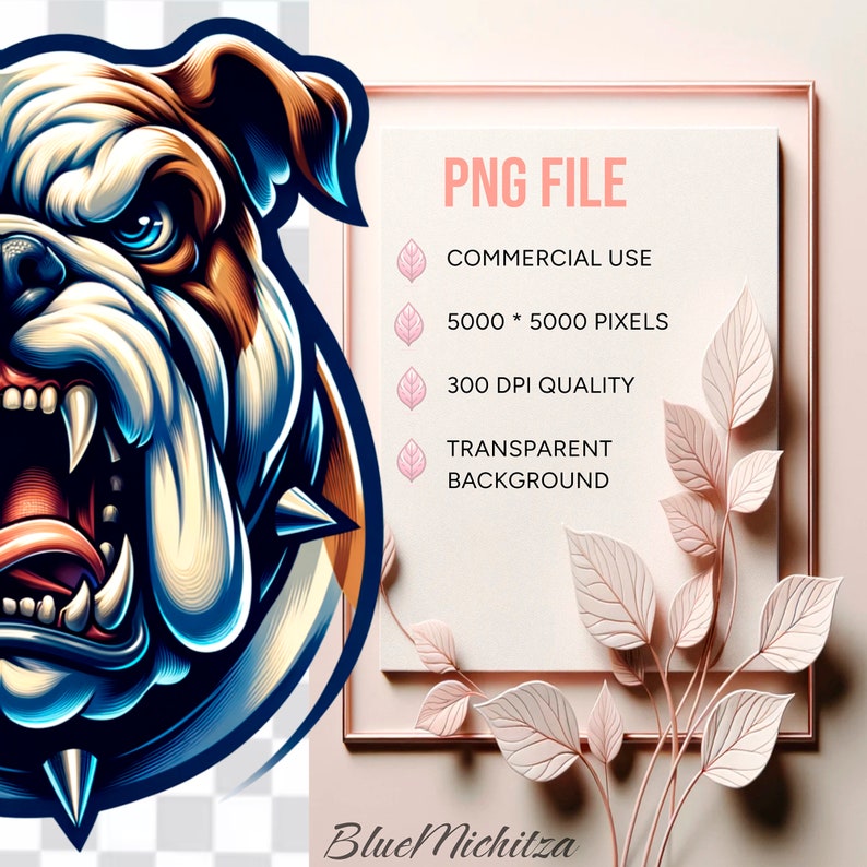 Angry Bulldog, High-res Bulldog PNG for Sublimation, T-shirt, Mug ...