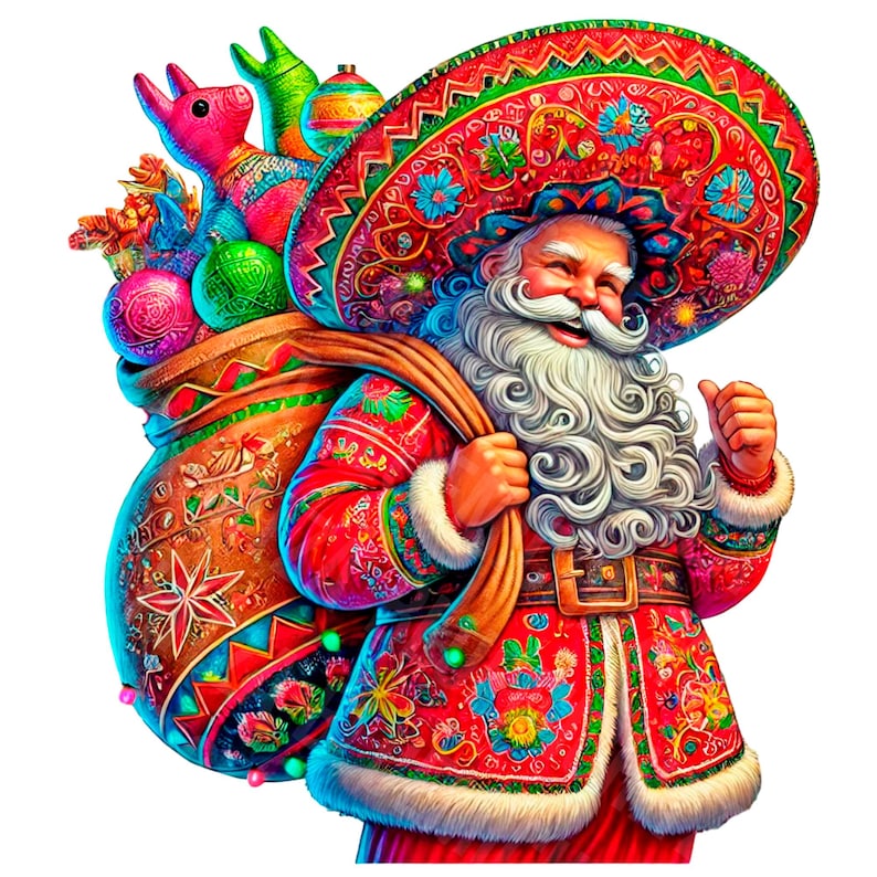 Mexican Christmas Png, Mexican Santa Png ,mexican Christmas Shirt Png ...