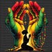 Trendy Juneteenth Heritage of Unshakable Faith PNG Black History Month ...