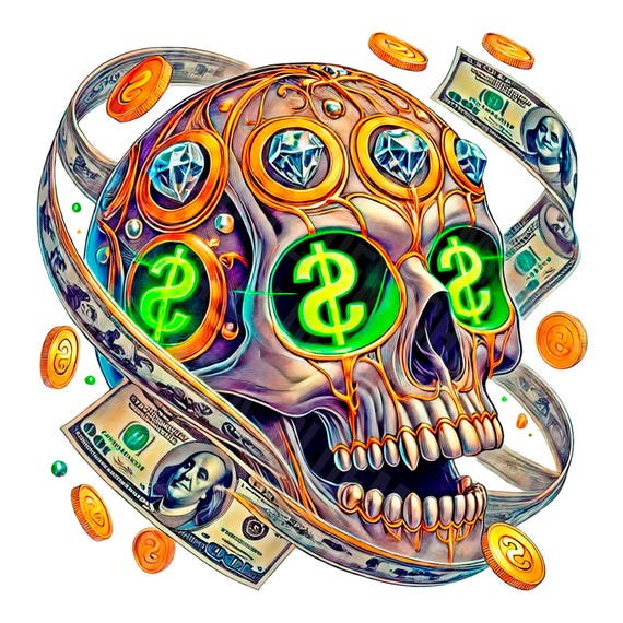 Dibujos De Calaveras Y Dinero Libro De Colorear Calaveras: 50 Láminas