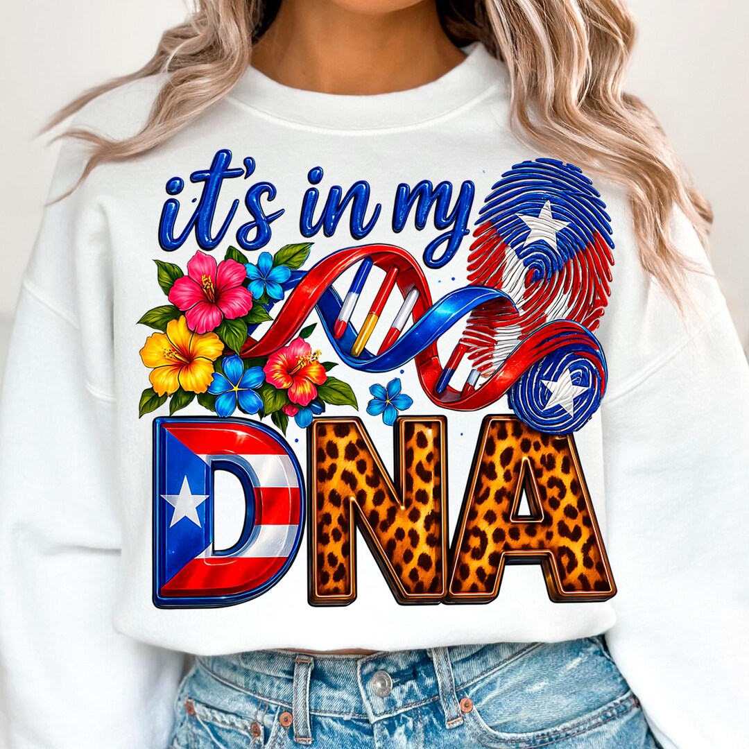 Puerto Rico Parade Png My DNA Puerto Rico Png Sublimation Design Puerto ...