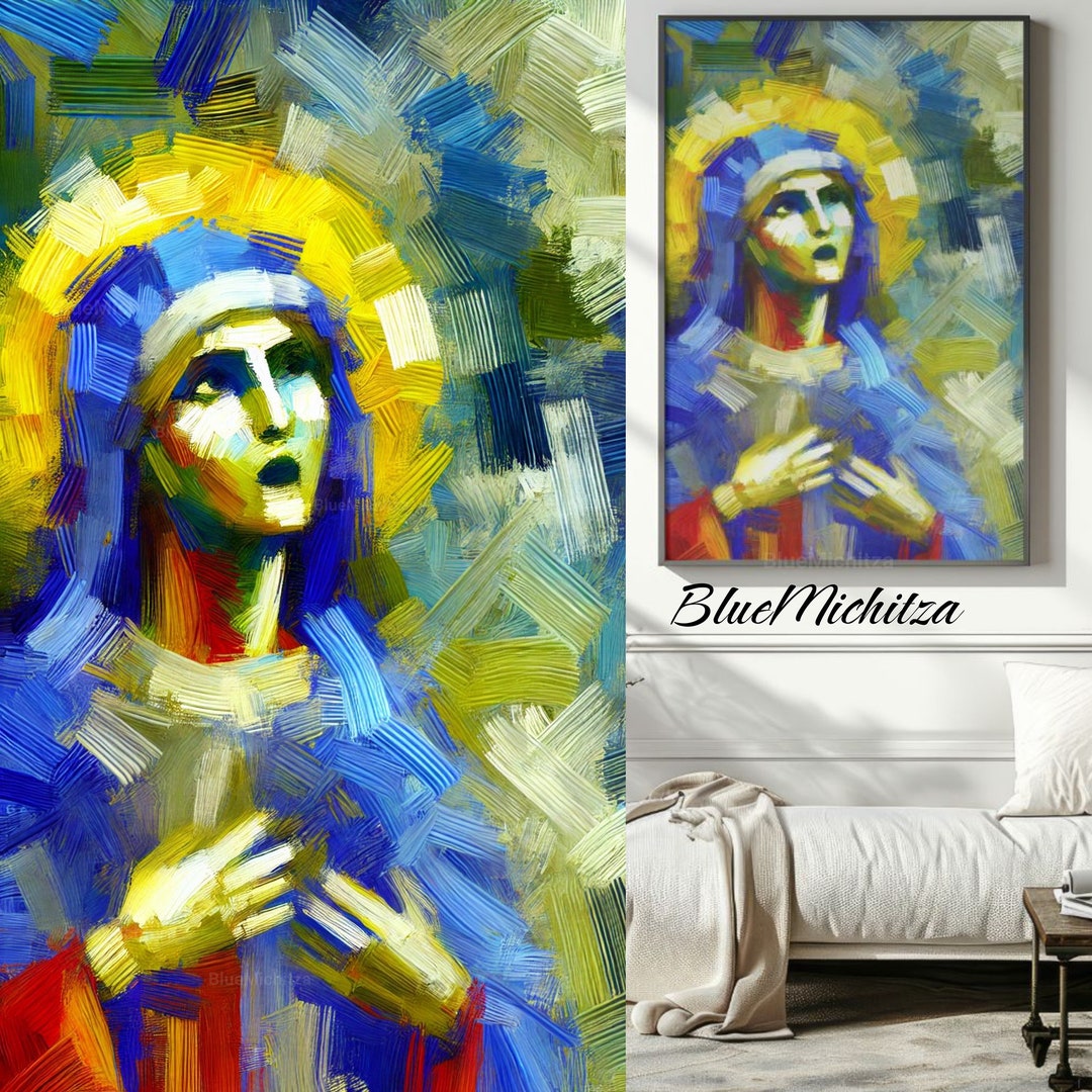 St. Brigid of Kildare Wall Art Printables - Beautiful Digital Christian ...