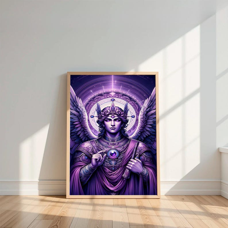 Archangel Metatron Digital Wall Art, Digital Download, Different Sizes ...