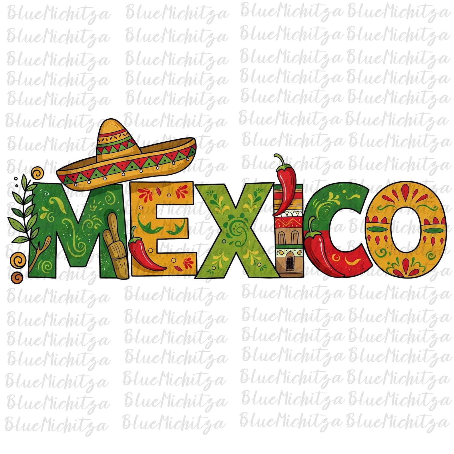Mexico Graphic Lettering Png Mexico Style Cinco De Mayo Png Mexico ...