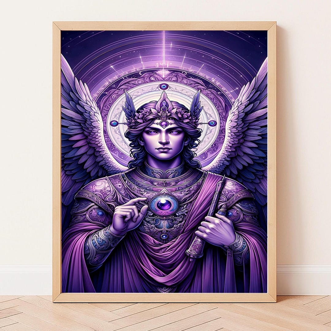 Archangel Metatron Digital Wall Art, Digital Download, Different Sizes ...