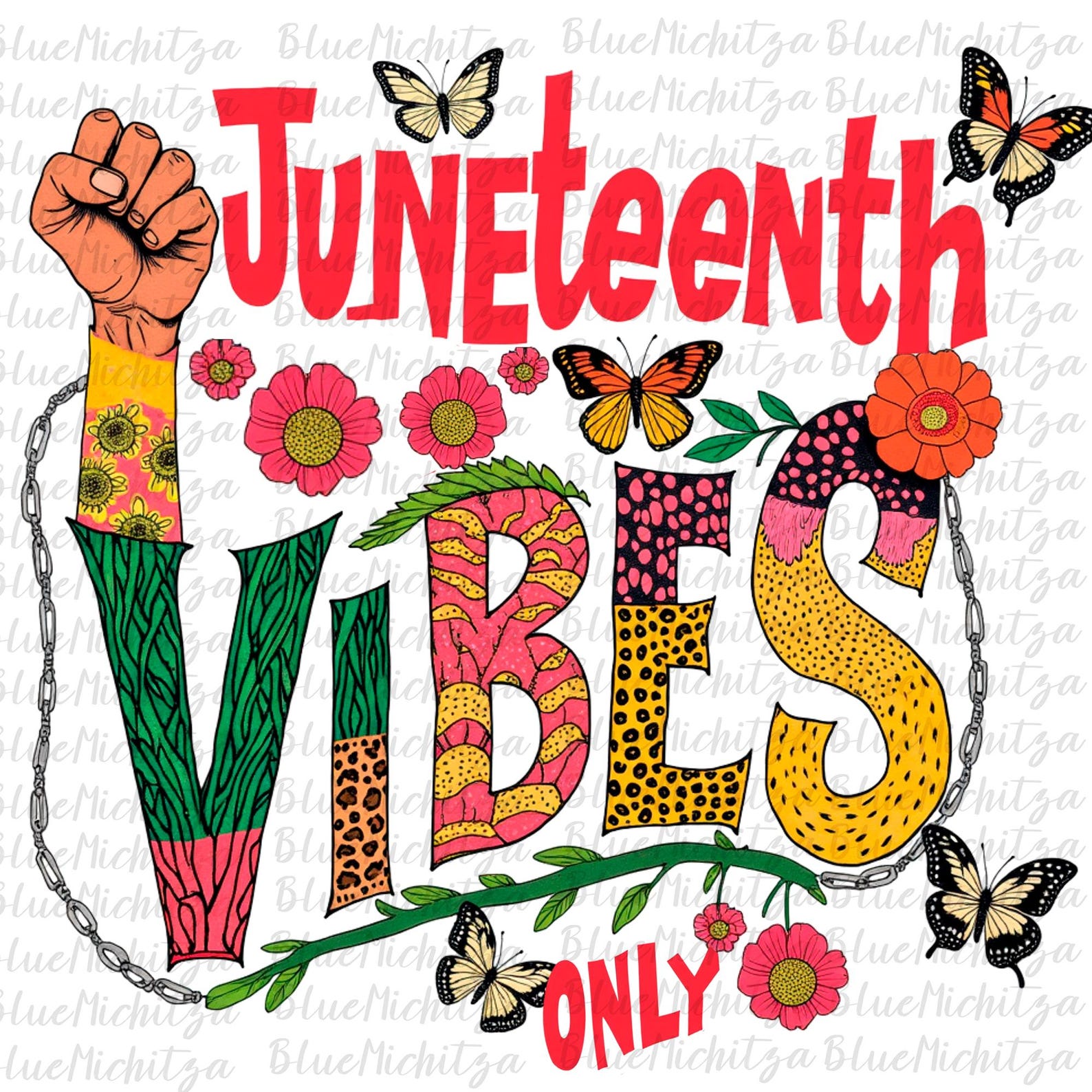Juneteenth Vibes Only Png Doodle Letters Png Juneteenth Png ...