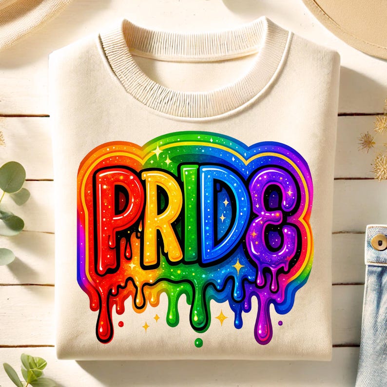 Pride Png Lettering Pride Month Png Sublimation Design Download LGBTQ+ ...
