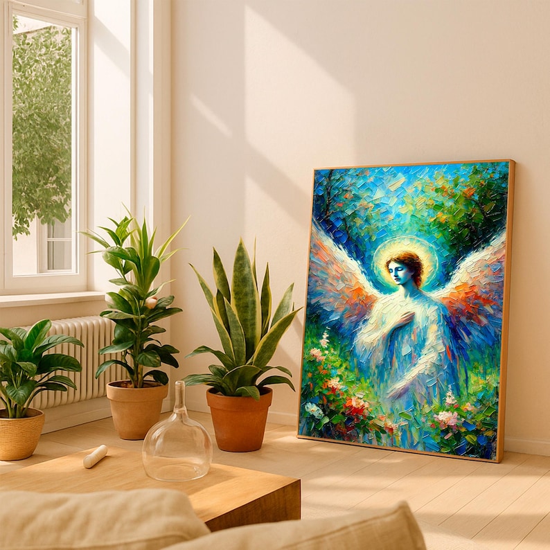 Archangel Raguel Art - Angel of Justice, Divine Guardian, Celestial ...