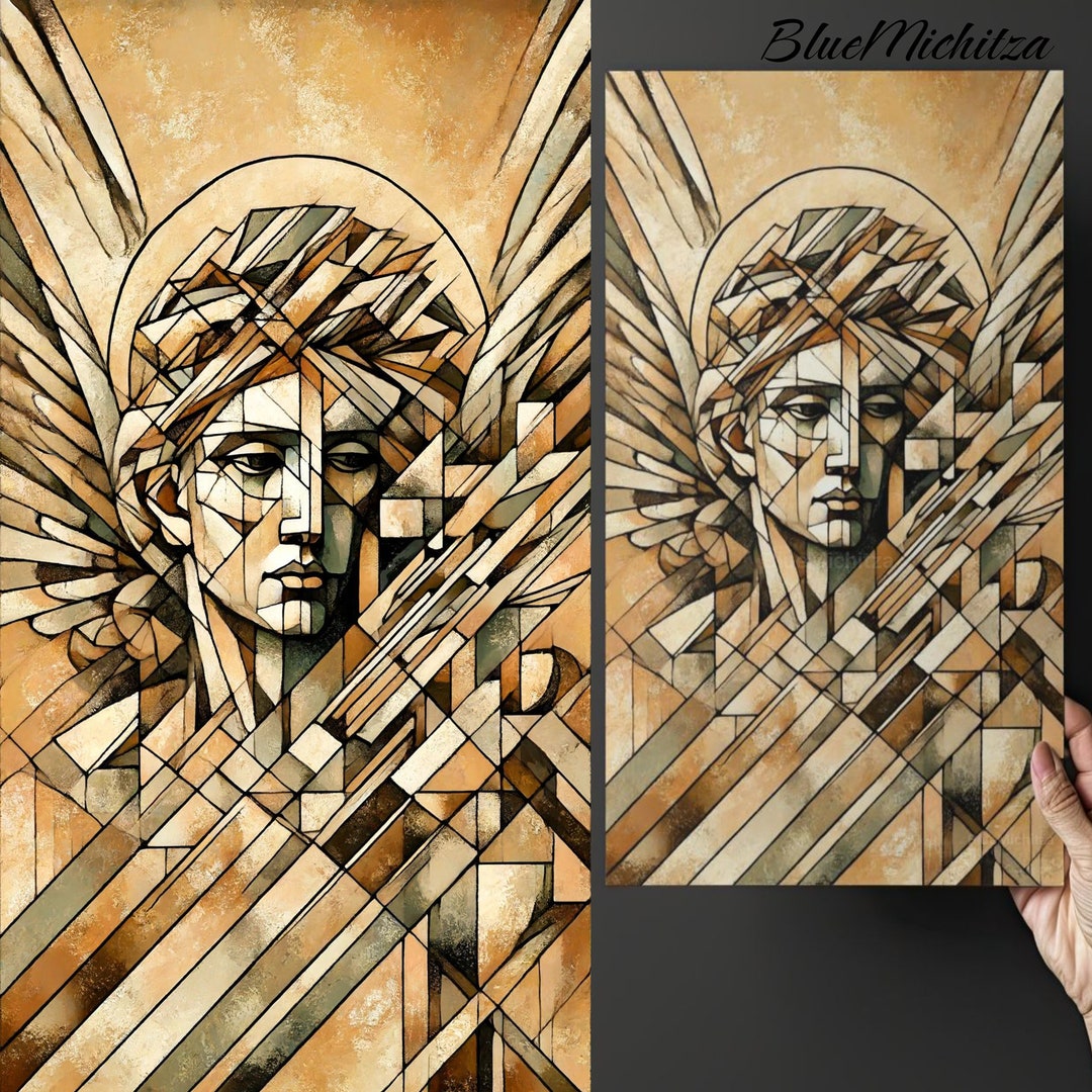 Archangel Metatron Wall Art, Printable, Sacred Geometry Spiritual Wall ...