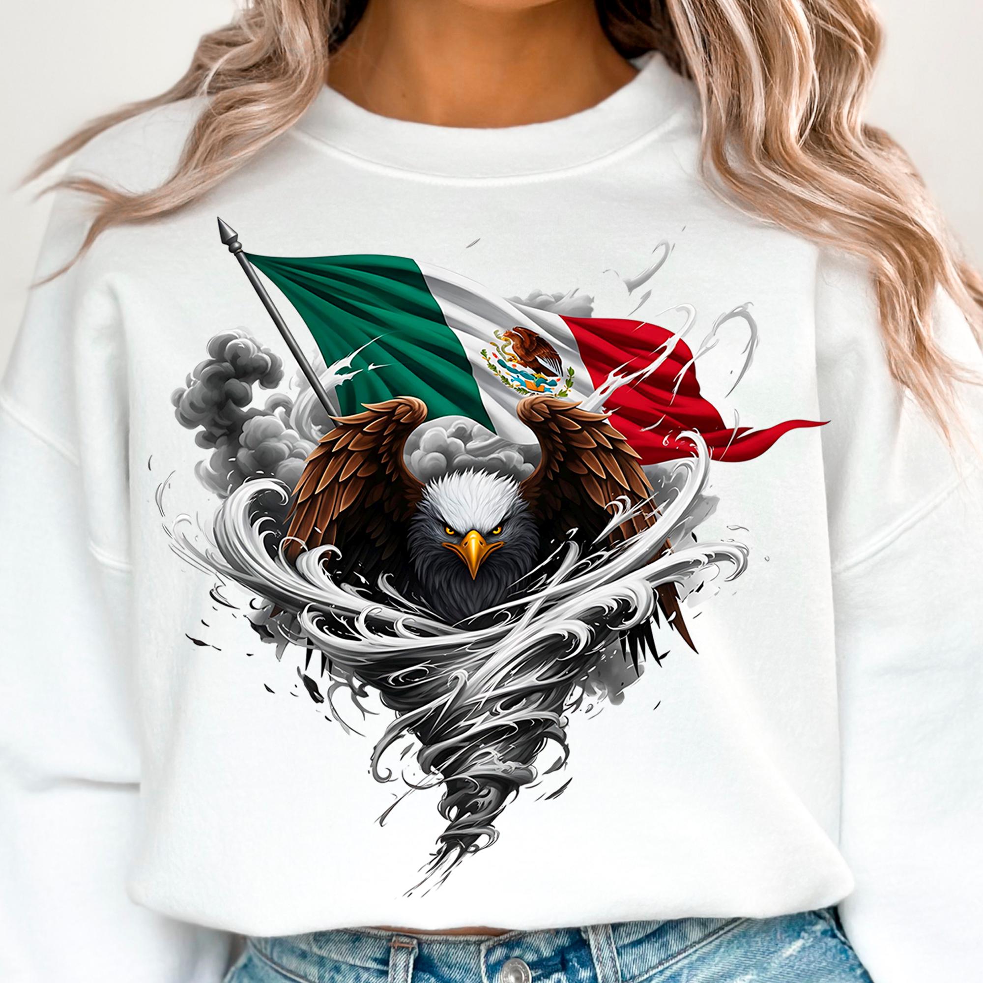 Mexican Flag Pride PNG Mexican Pride Flag Mexico USA Eagles Flags ...