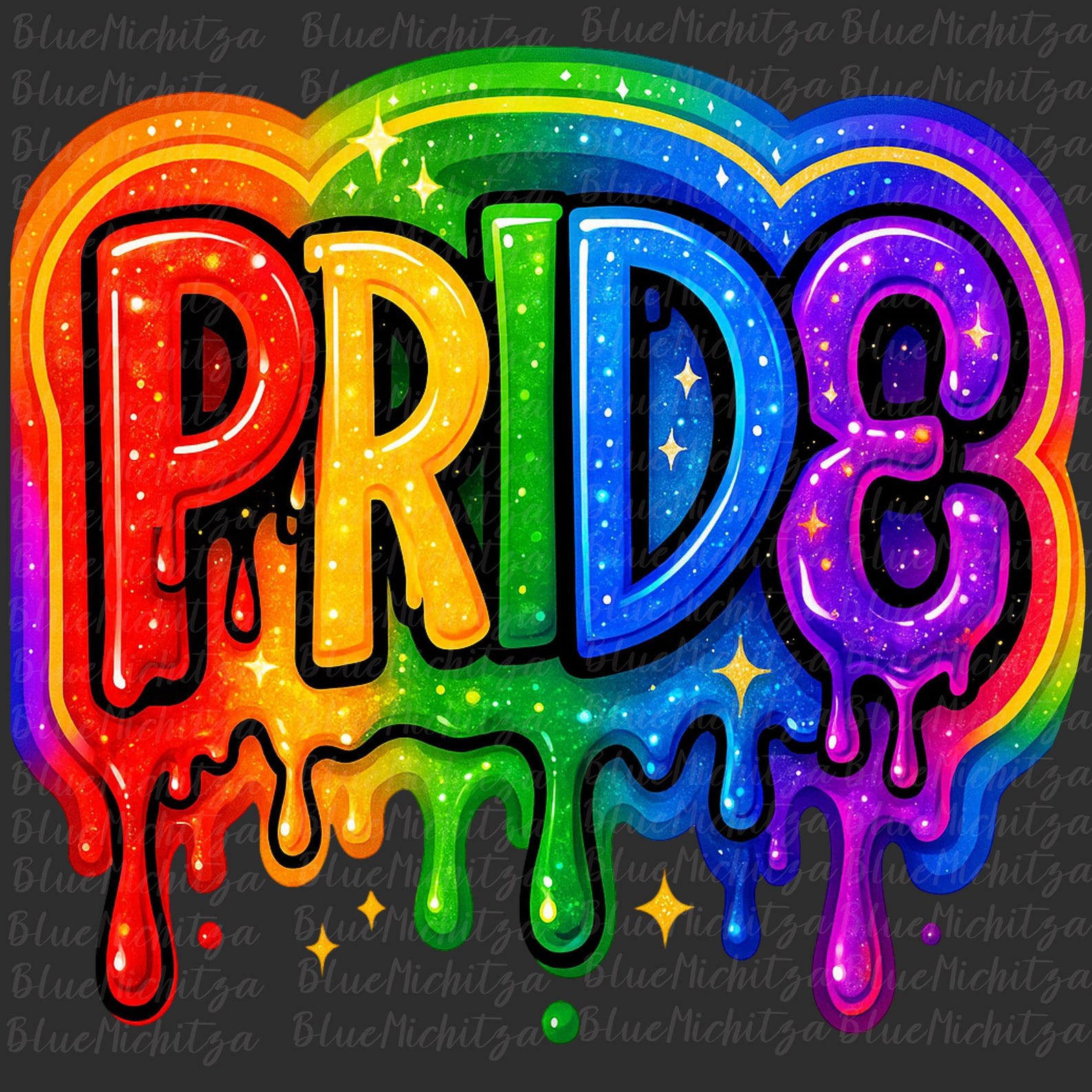 Pride Png Lettering Pride Month Png Sublimation Design Download LGBTQ+ ...