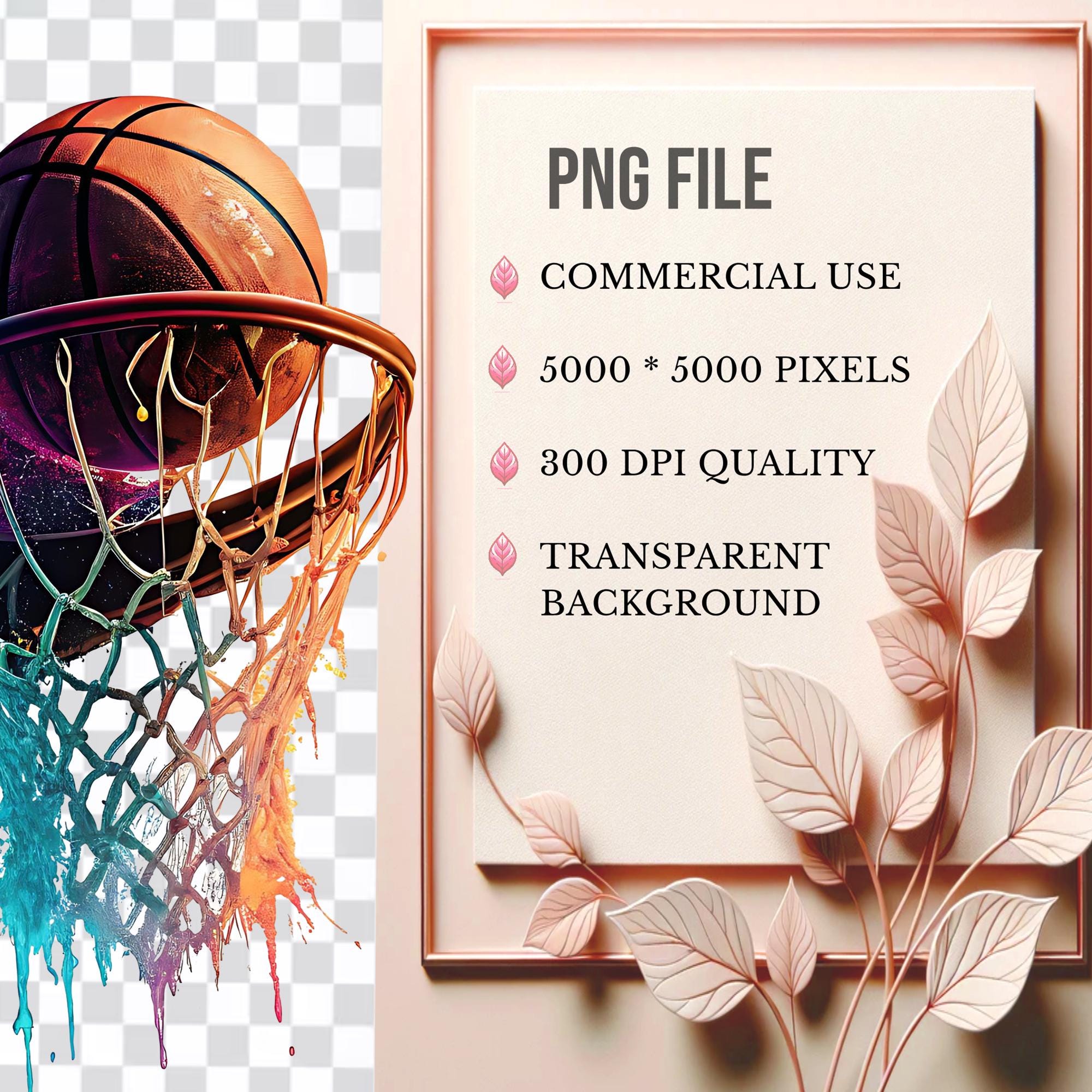 Basketball Drip PNG Neon Graffiti Basketball Drip PNG Basketball T ...