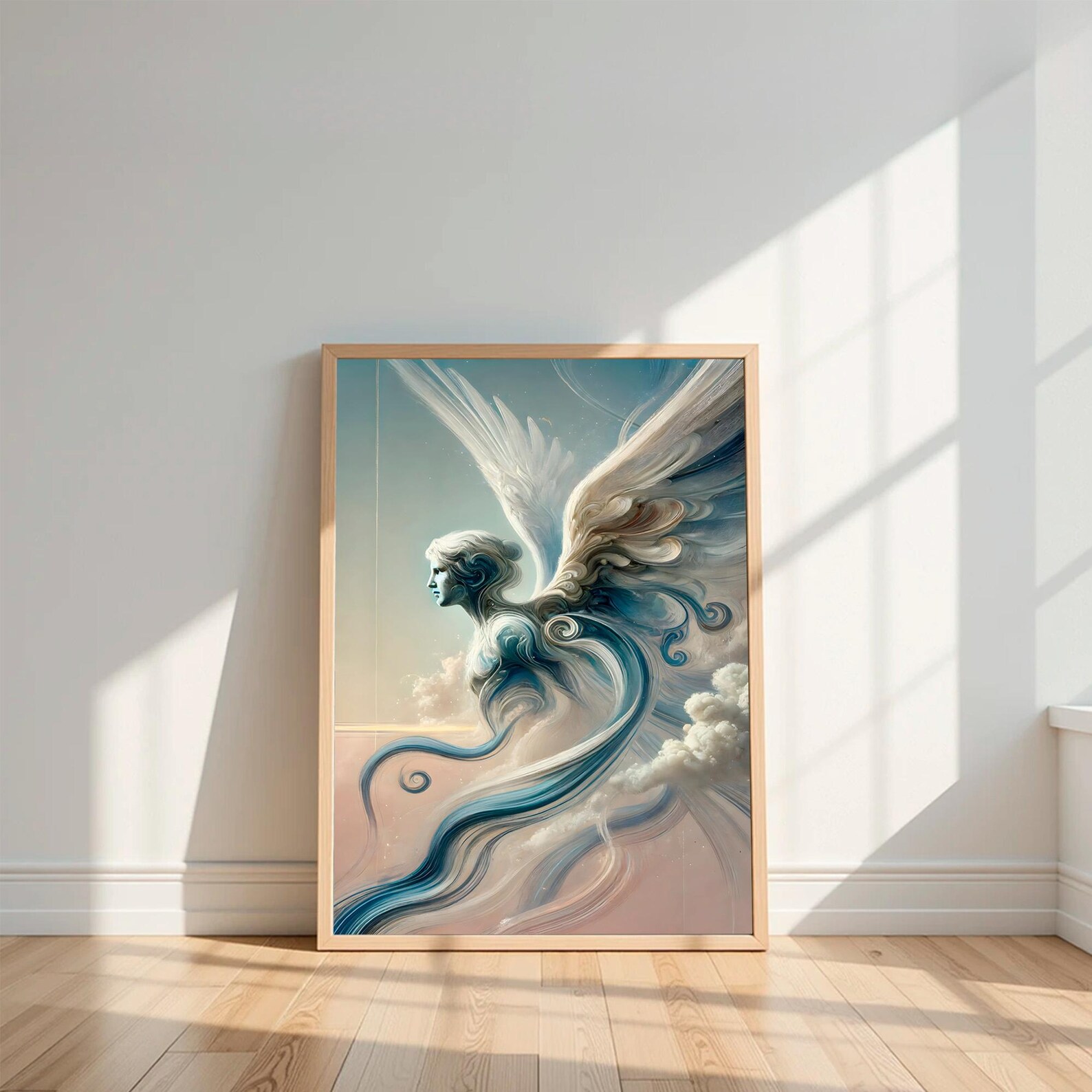Archangel Michael Wall Art, Spiritual Wall Art: Divine Guardian Prints ...