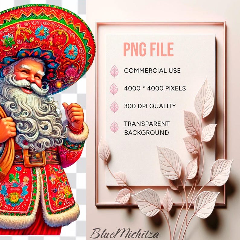 Mexican Christmas Png, Mexican Santa Png ,mexican Christmas Shirt Png ...