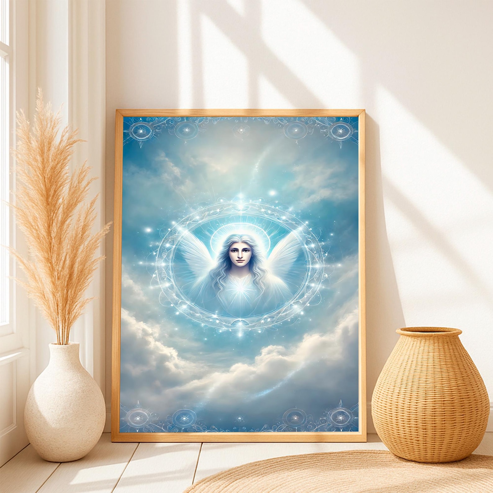 Archangel Metatron Printable Wall Art - Divine Celestial Angelic ...