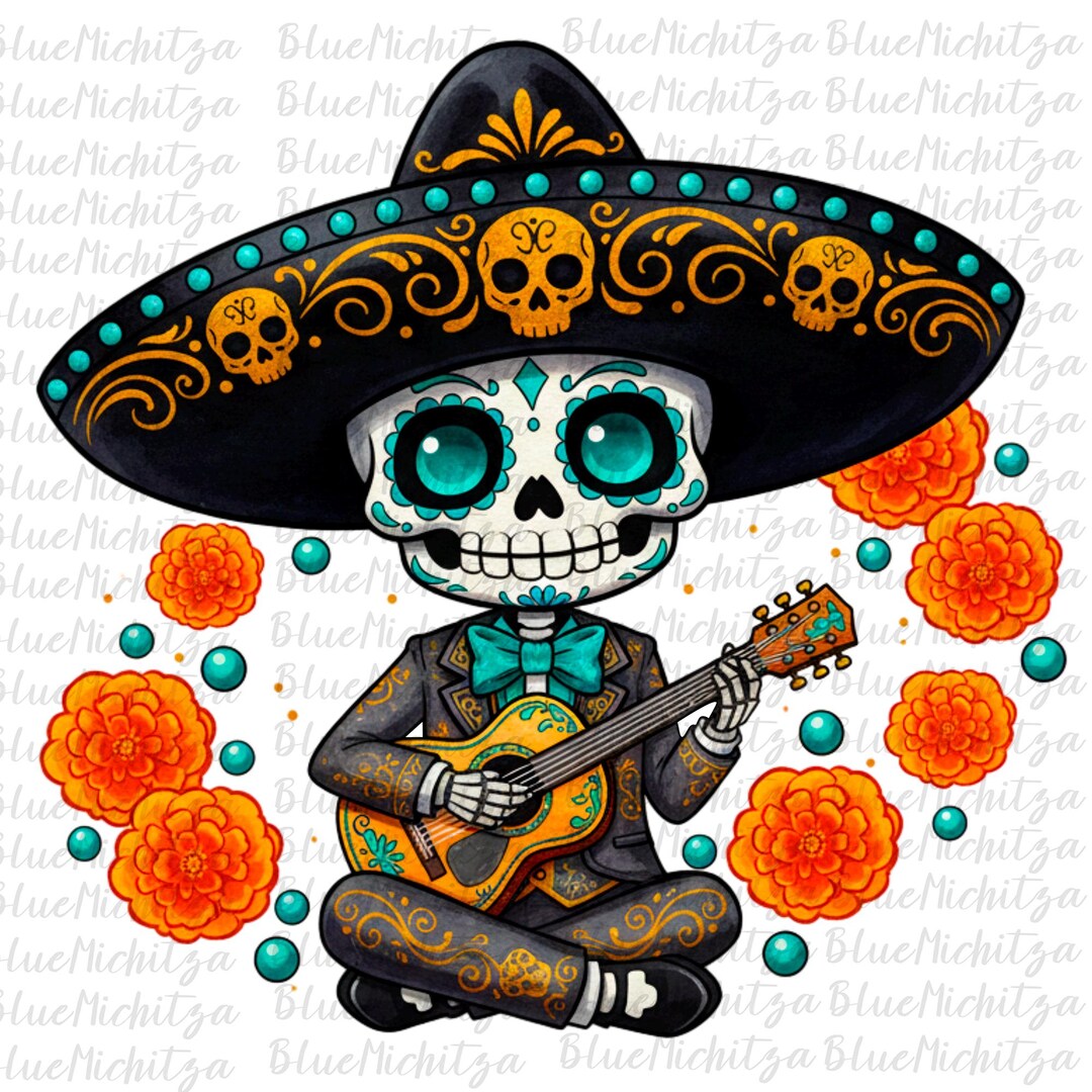 Spooky Catrin Clipart, Day of the Dead Clipart, Mexican Catrin PNG ...