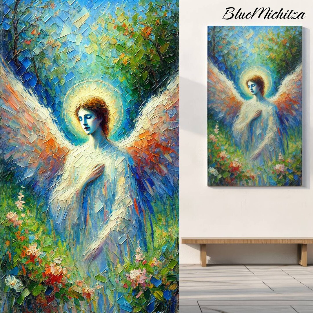 Archangel Raguel Art - Angel of Justice, Divine Guardian, Celestial ...