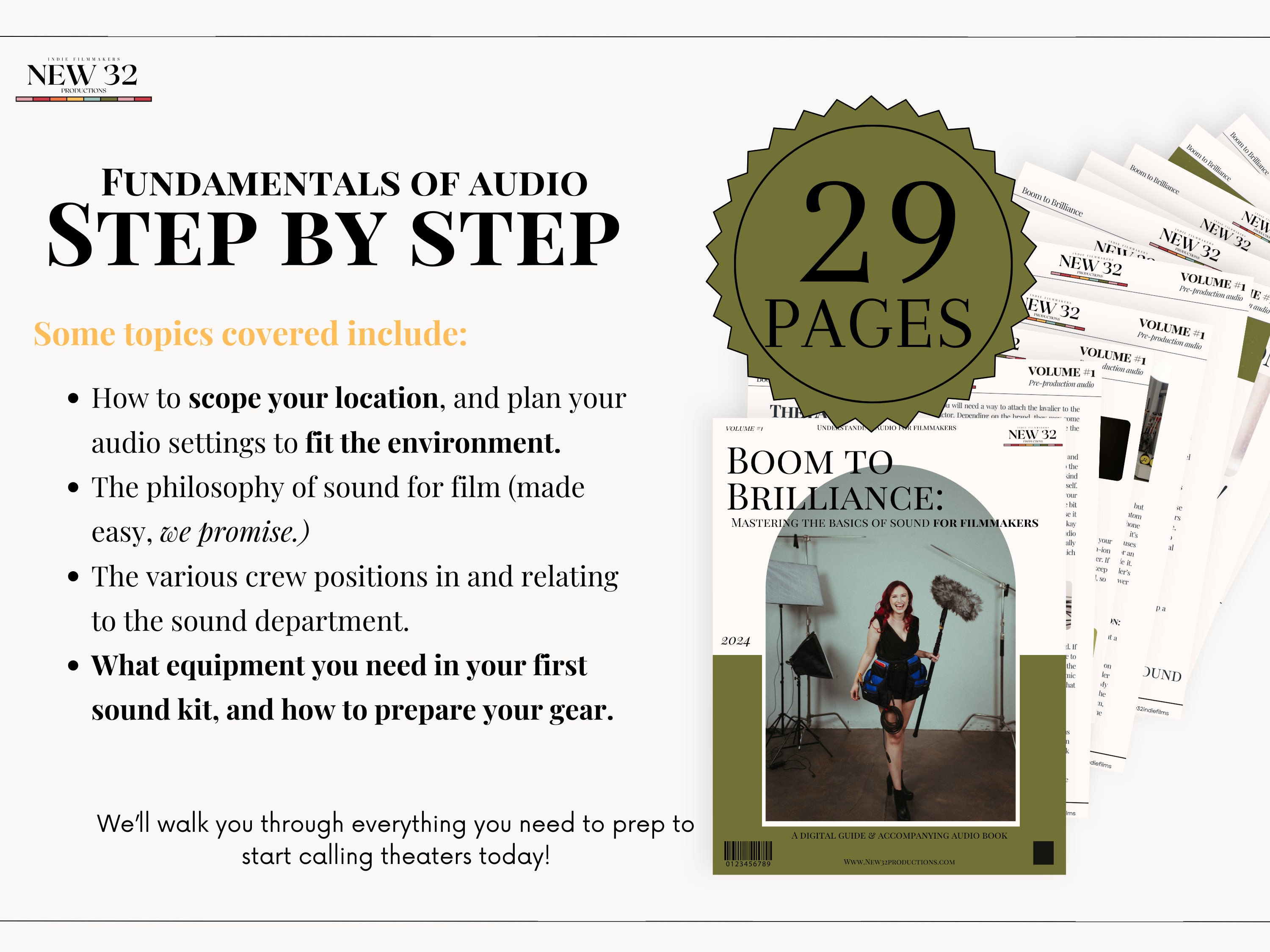 Independent Filmmaking Fundamentals of Audio Resource - Etsy