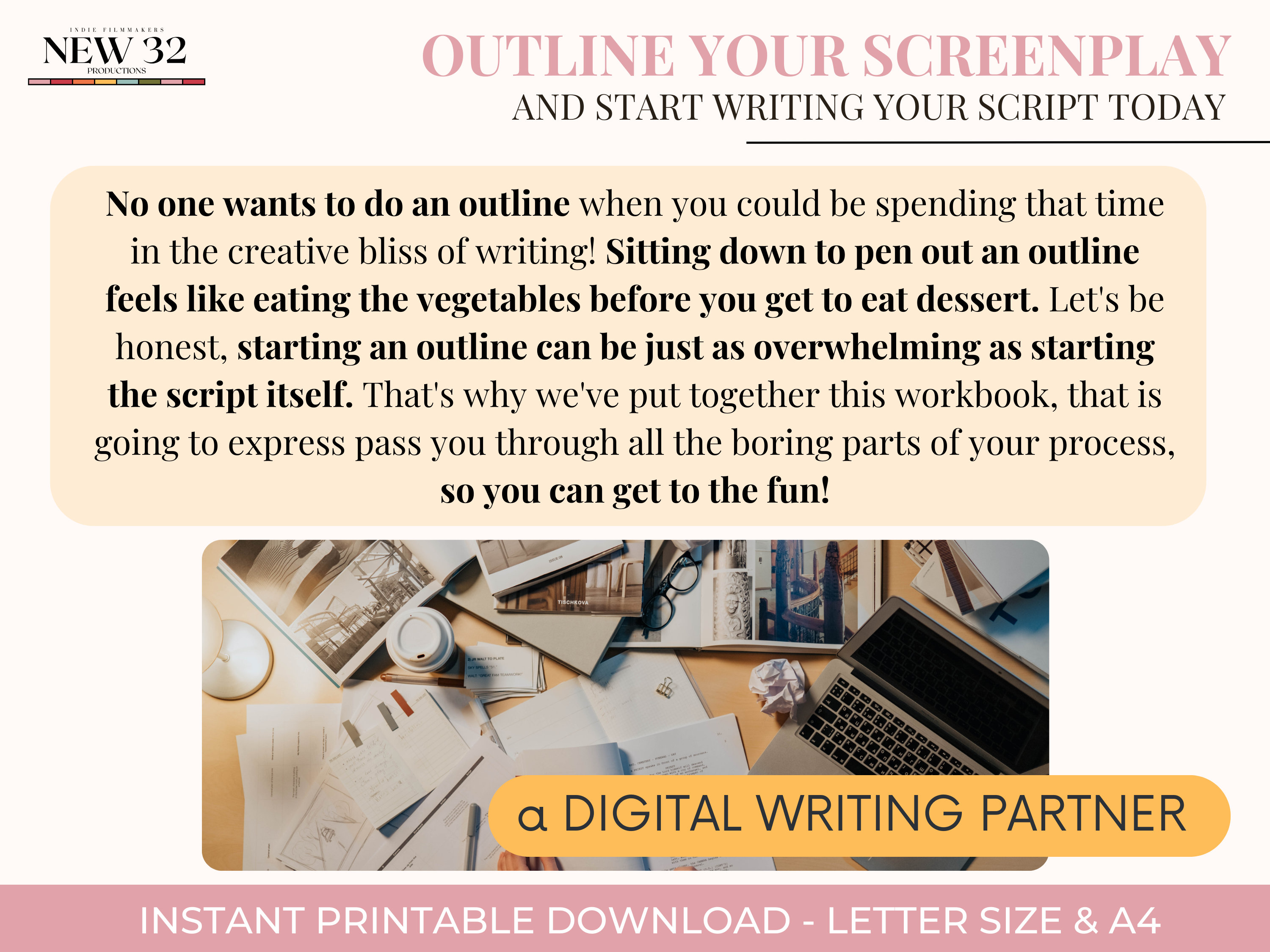 Outlining Your Screenplay Printable Screenwriting Resource - Etsy