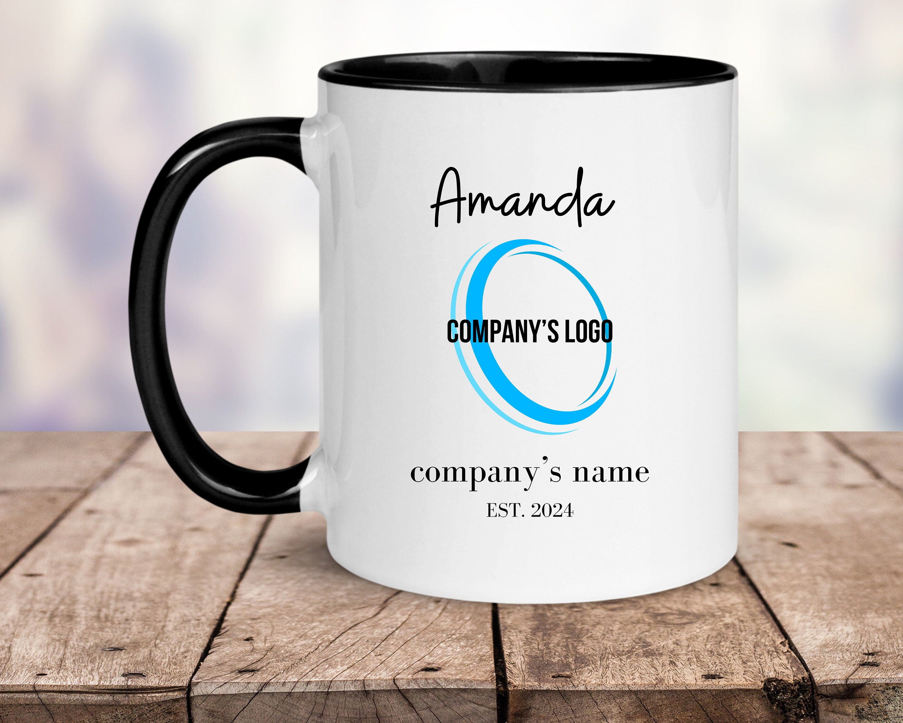 Ceramic Custom Mug for Human Resource Staff, Company Coffee Cup ...