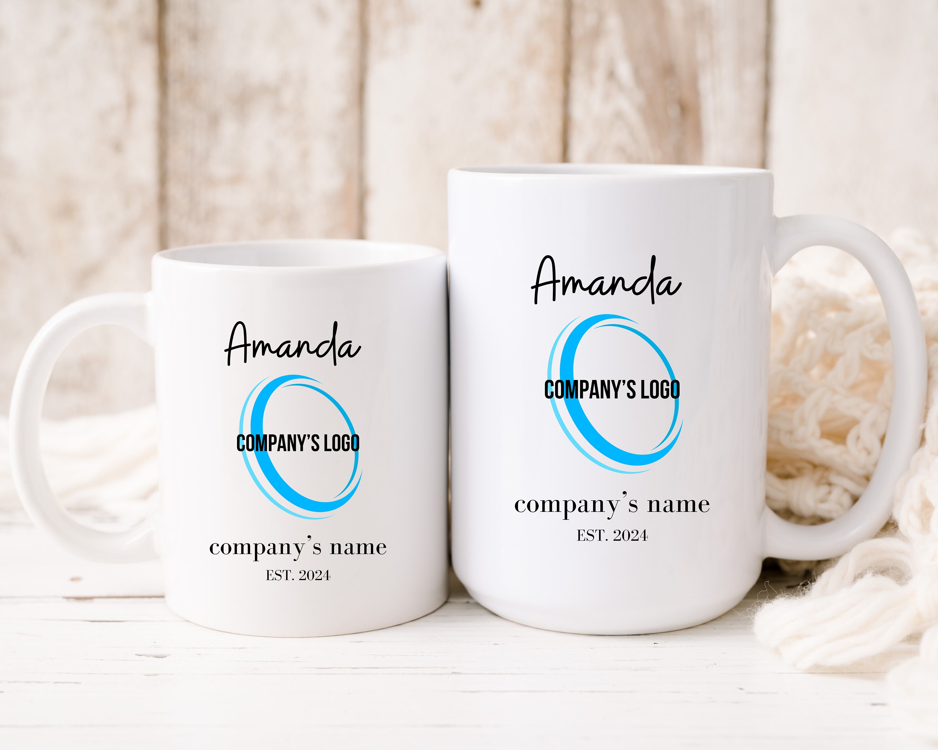 Ceramic Custom Mug for Human Resource Staff, Company Coffee Cup ...