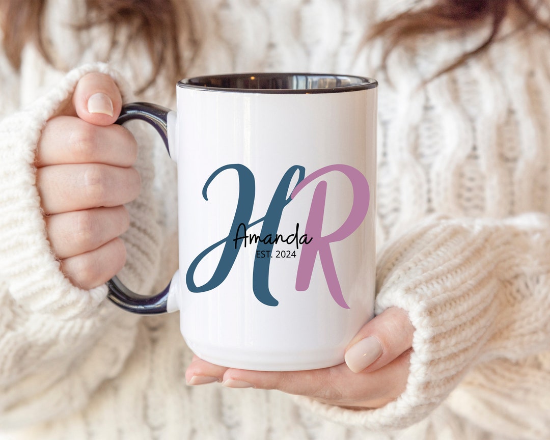 Ceramic Custom Mug for Human Resource Staff, HR Coffee Cup ...
