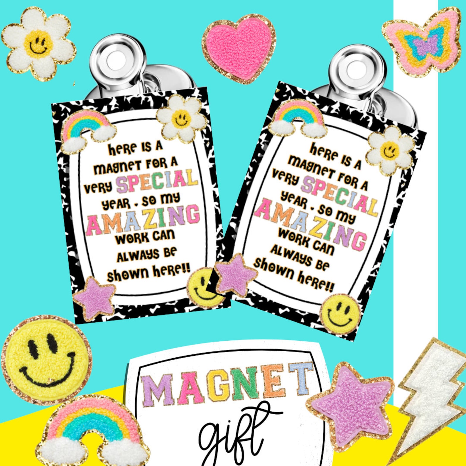 Meet the Teacher- Back to School- Magnet Gift- Work Display - Etsy